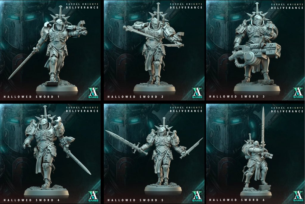 Hallowed Swords - Sacral Knights - Deliverance - Archvillain Games ... Hallowed Swords - Sacral Knights - Deliverance - Archvillain Games ...