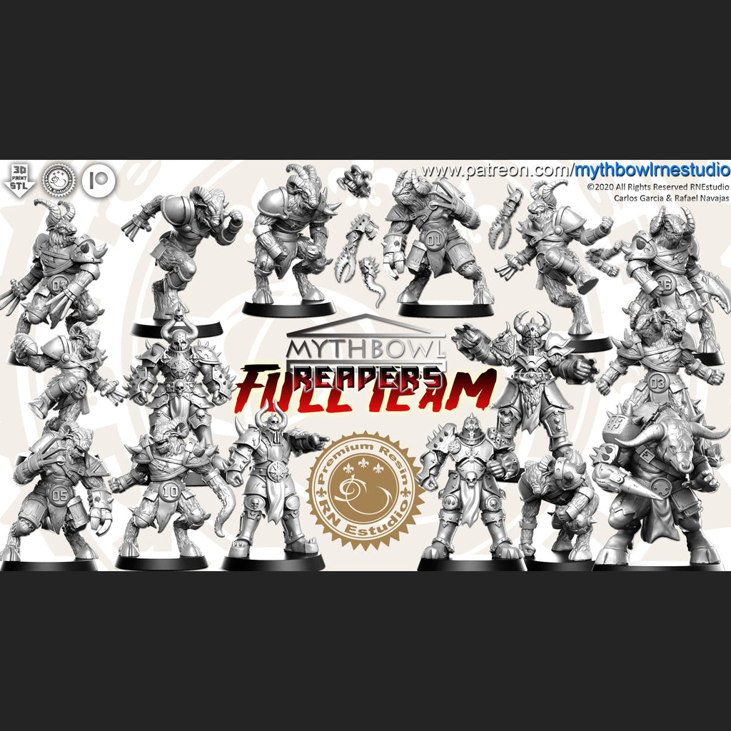 Reapers Fantasy Football Team – Mad Max Miniatures