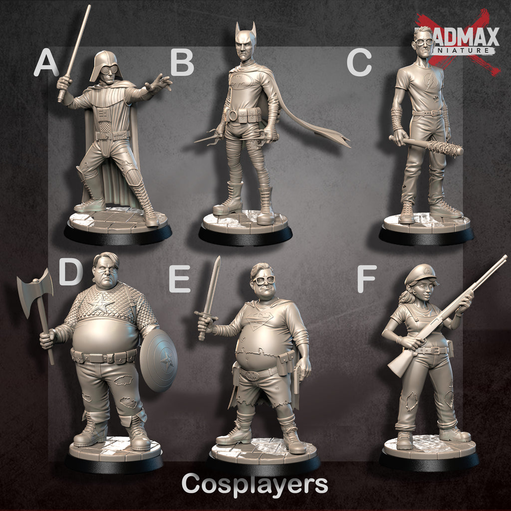 ZOMBIE CON : The Walking Nerds - Parts 2 - Cosplayers - Falcata 3D ...