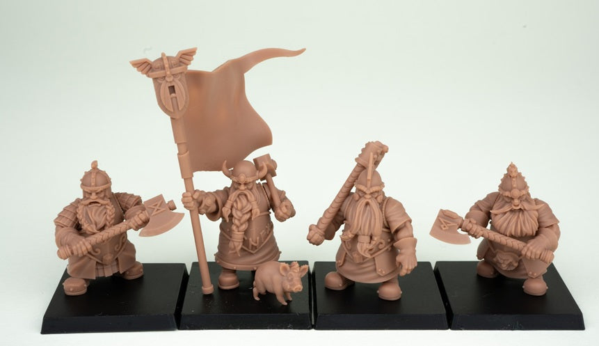 Dwarf Clan Warriors of the High Peak - Durgin Paint Forge – Mad Max ...