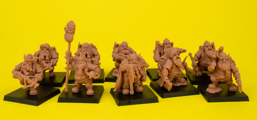 Dwarf Rangers of the High Peak - Durgin Paint Forge – Mad Max Miniatures