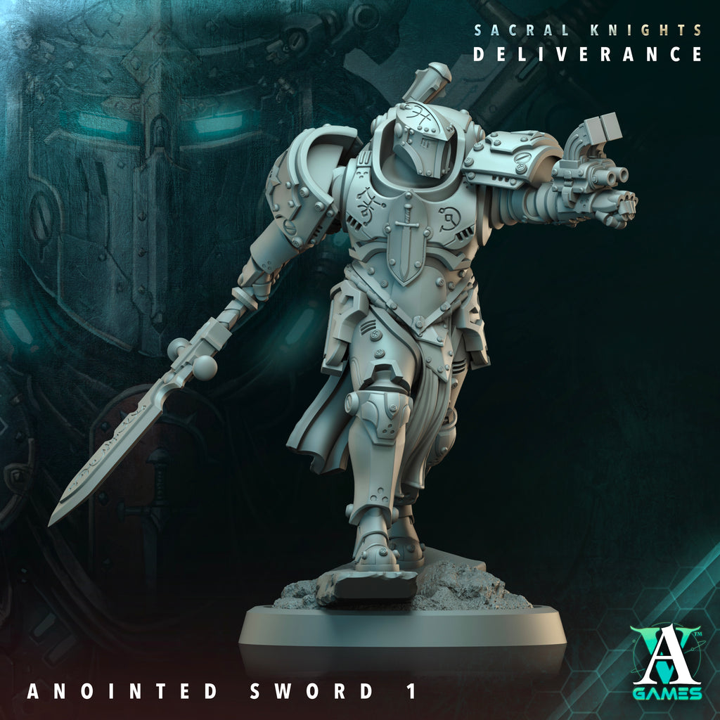 Anointed Swords - Sacral Knights - Deliverance - Archvillain Games ...