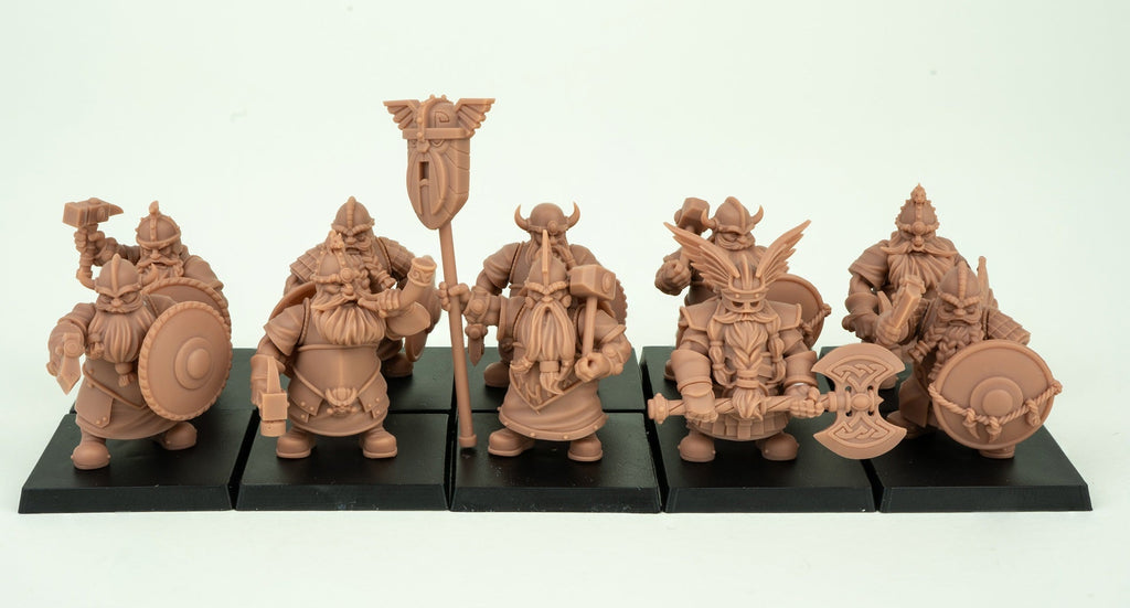 Dwarf Clan Warriors of the High Peak - Durgin Paint Forge – Mad Max ...