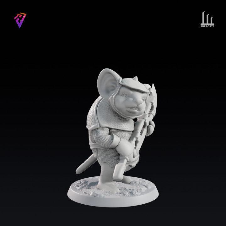 Mice With Heavy Blunt Weapon - Job Hermes Creative – Mad Max Miniatures