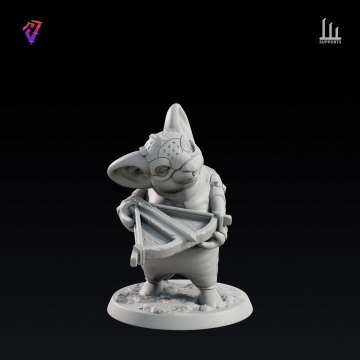 Mice With Crossbow - Job Hermes Creative – Mad Max Miniatures