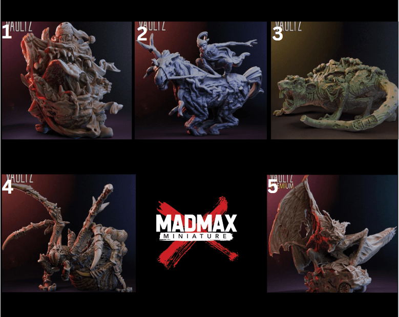 Beast - Vaultz Miniature – Mad Max Miniatures