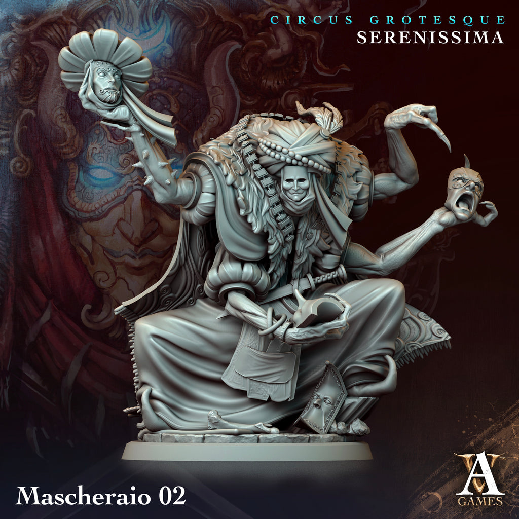 Mascheraio - Circus Grotesque - Serenissima - Archvillain Games – Mad ...