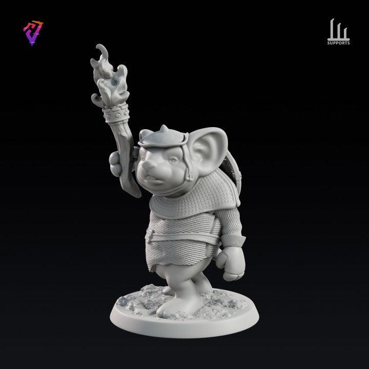 Mice With Torch - Job Hermes Creative – Mad Max Miniatures