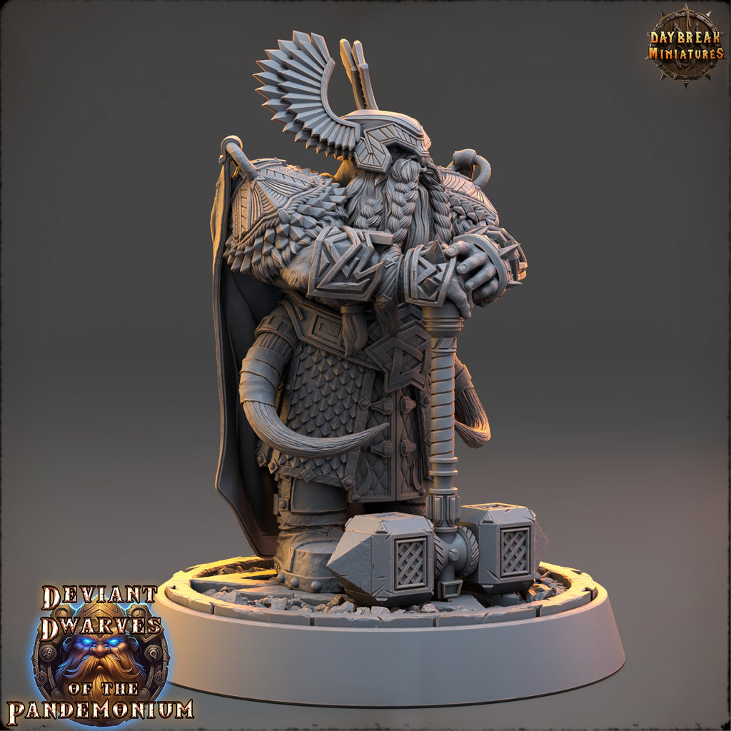 Judge Sindri - Deviant Dwarf of the Pandemonium - Daybreak Miniatures ...