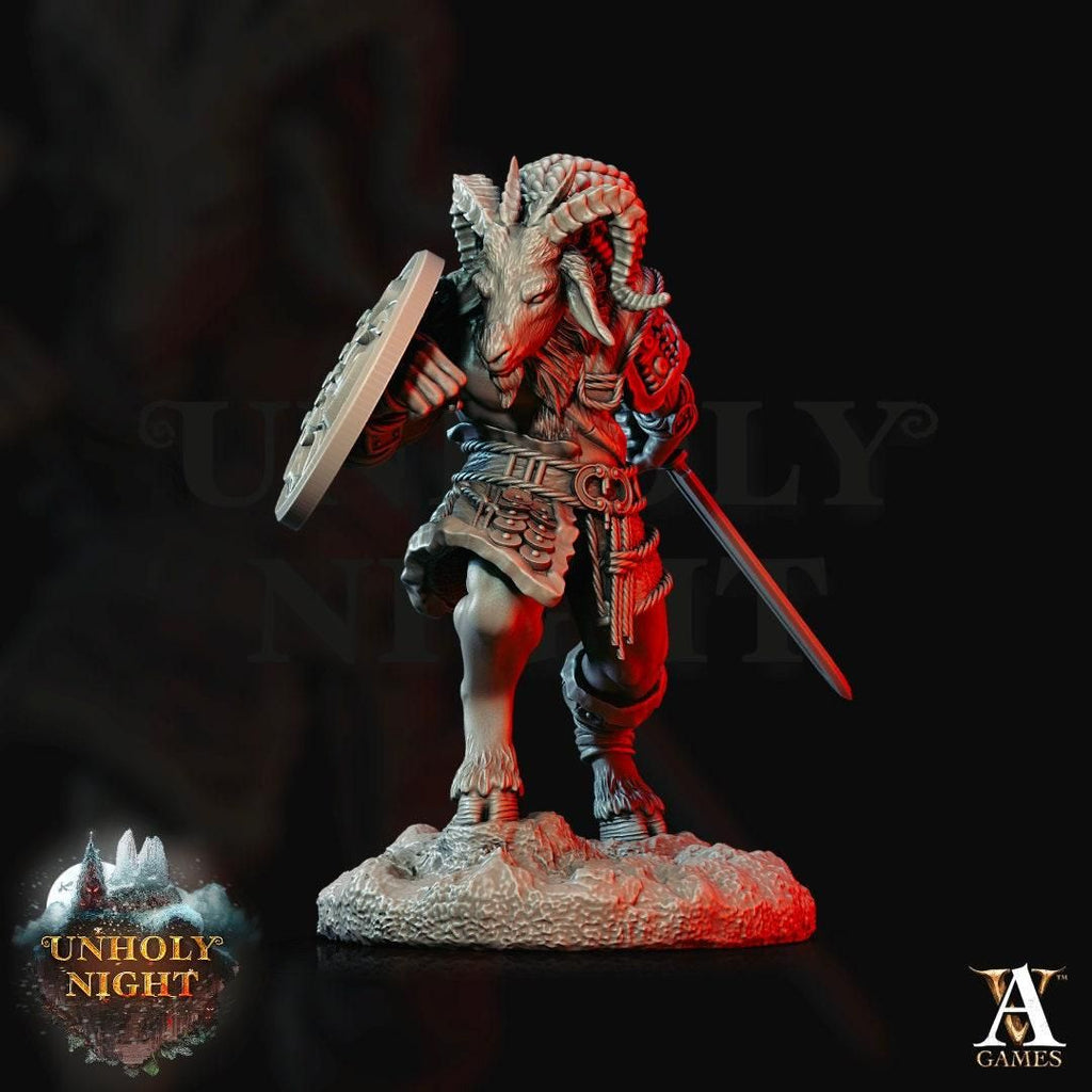 Goat Warriors - DnD Miniature l 3D Printed Model l Monster l Beast Pat ...