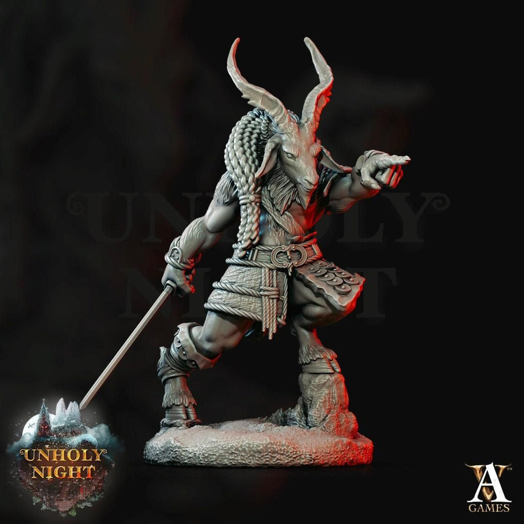 Goat Warriors - DnD Miniature l 3D Printed Model l Monster l Beast Pat ...
