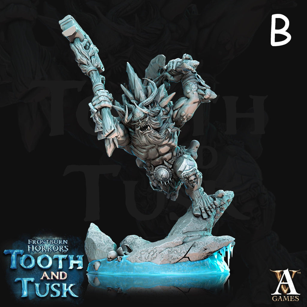 Ice Trolls *Size & Pose Option* Frostburn Horrors Tooth and Tusk – Mad ...