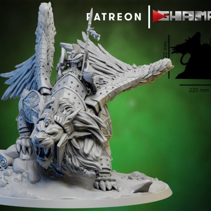 Spartan Star Lion *MASSIVE MINIATURE* – Mad Max Miniatures