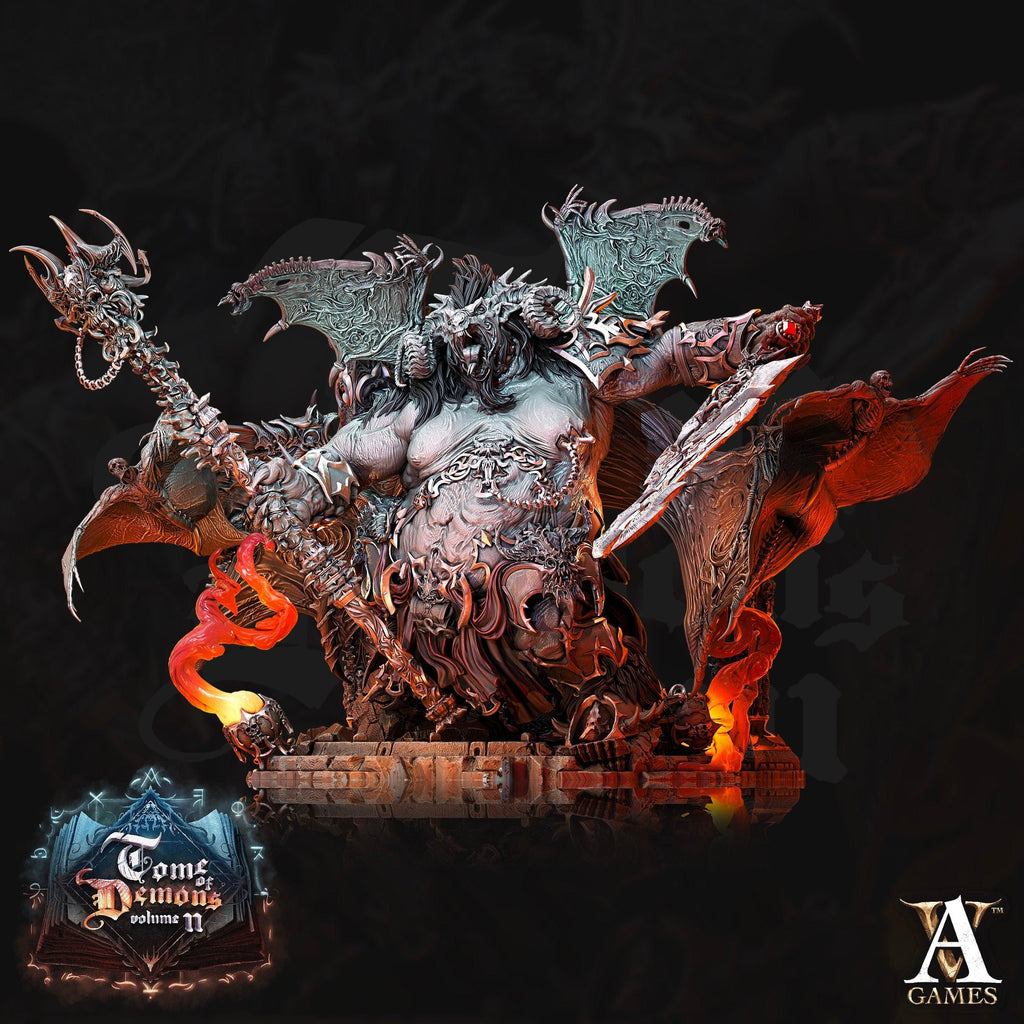 Orcus *MASSIVE MINIATURE !!!! 250mm base !!!* Tome of Demons Vol.2 ...