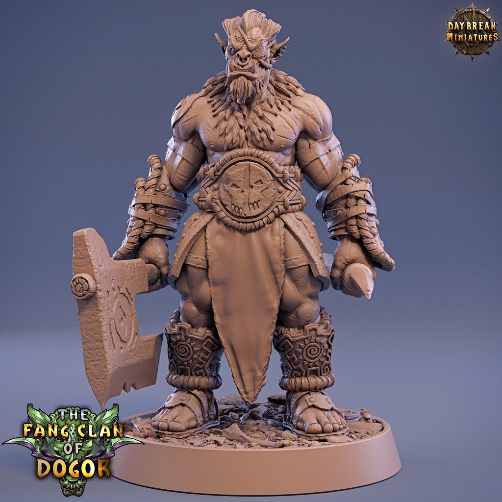 Gandaal Rind - DnD Miniature l 3D Printed Model l Bugbear Tribe l Beas ...