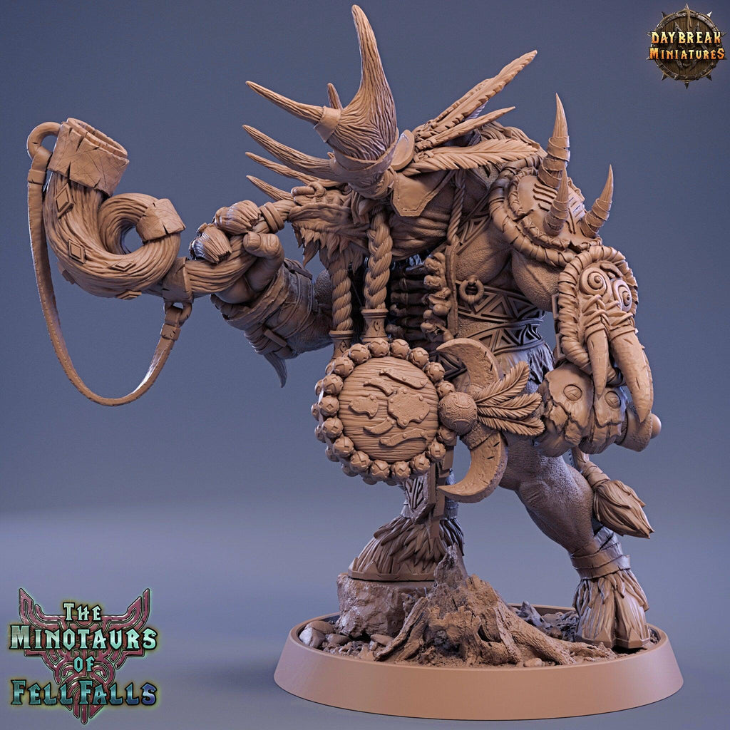 Talos Frakk - DnD Miniature l 3D Printed Model l Minotaur l Beast Path ...