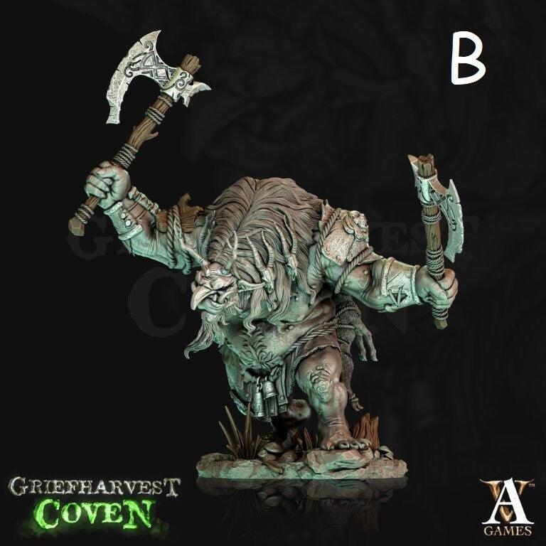 Bog Trolls l DnD Miniatures l 3D Printed Model l Archvillain Games l G ...