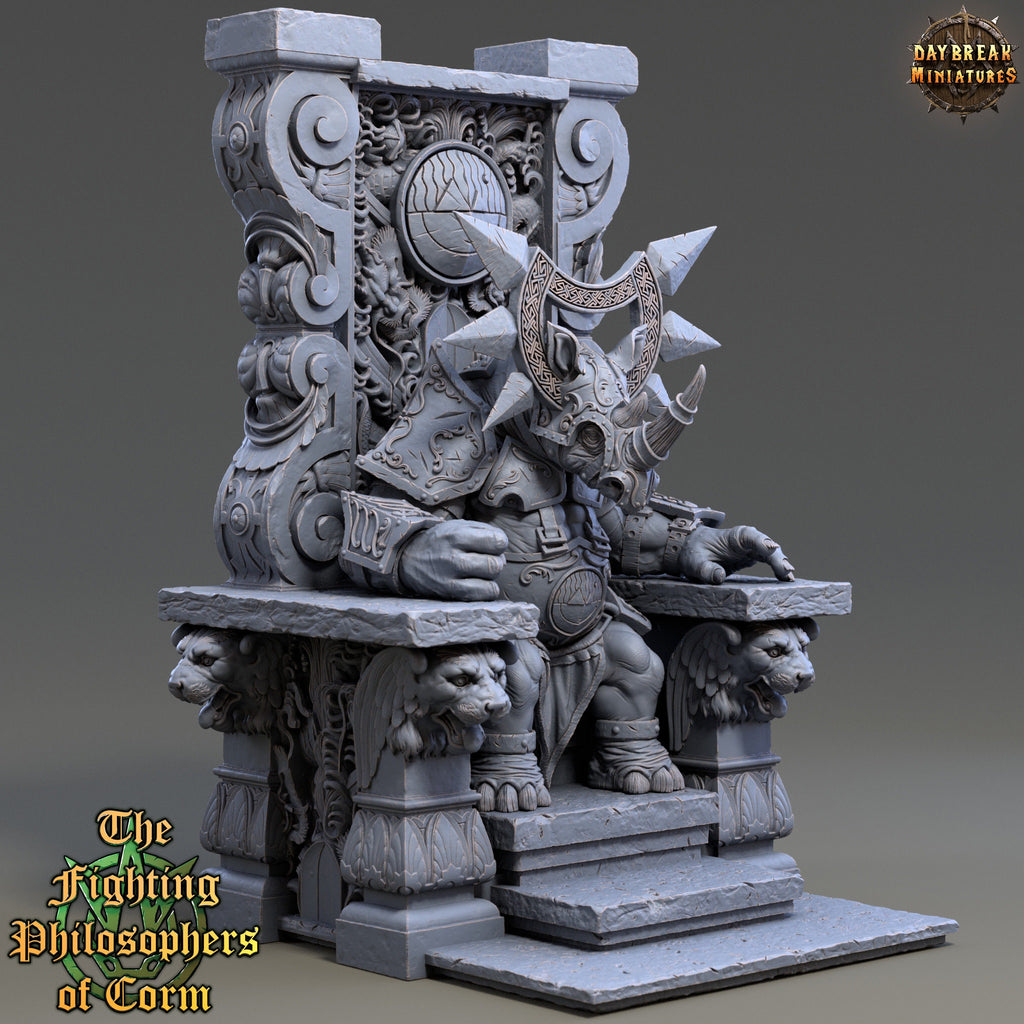 Rhino Folk King – Mad Max Miniatures