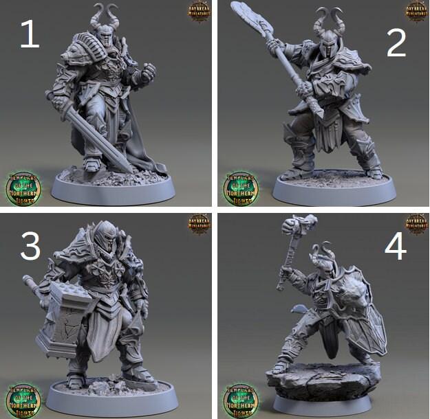 Templar Fighters 1 – Mad Max Miniatures