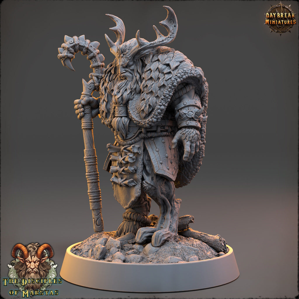 Forius The Elder - Satyr - The disciples Of Marsyas - Daybreak Miniatu – Mad Max Miniatures